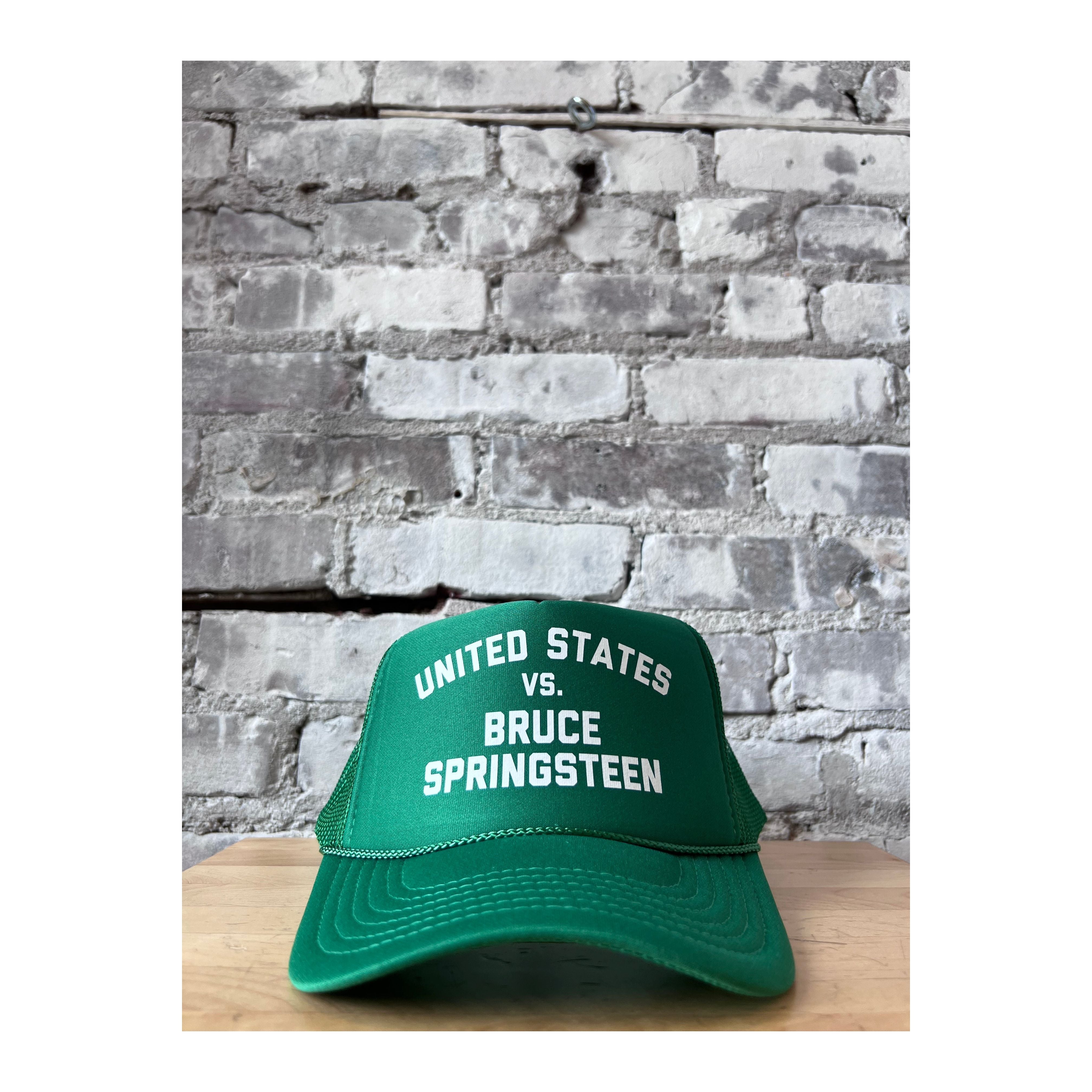 United States vs. Bruce Springsteen Trucker Hat - Kelly/White – DUNE + SALT