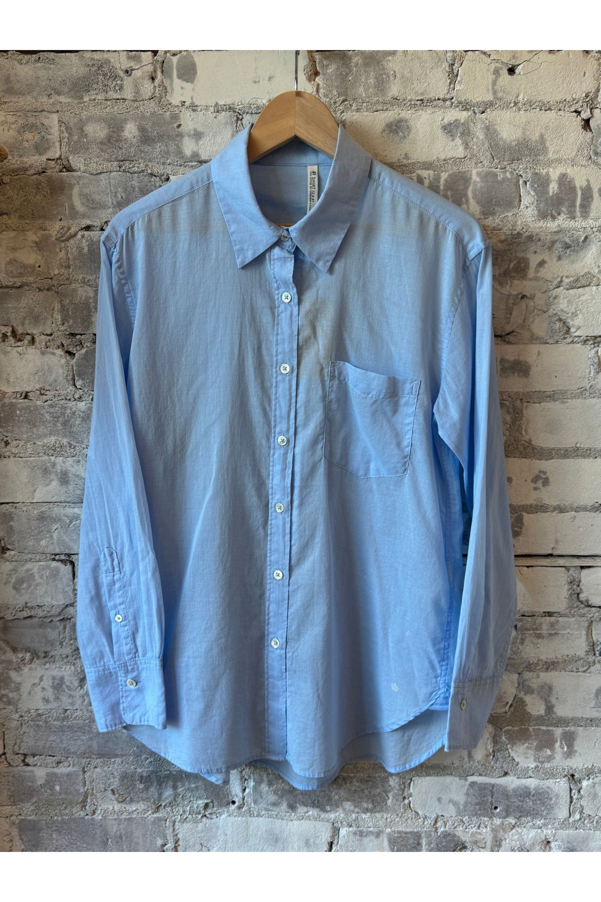 Airy Shirt - Periwinkle | DUNE + SALT