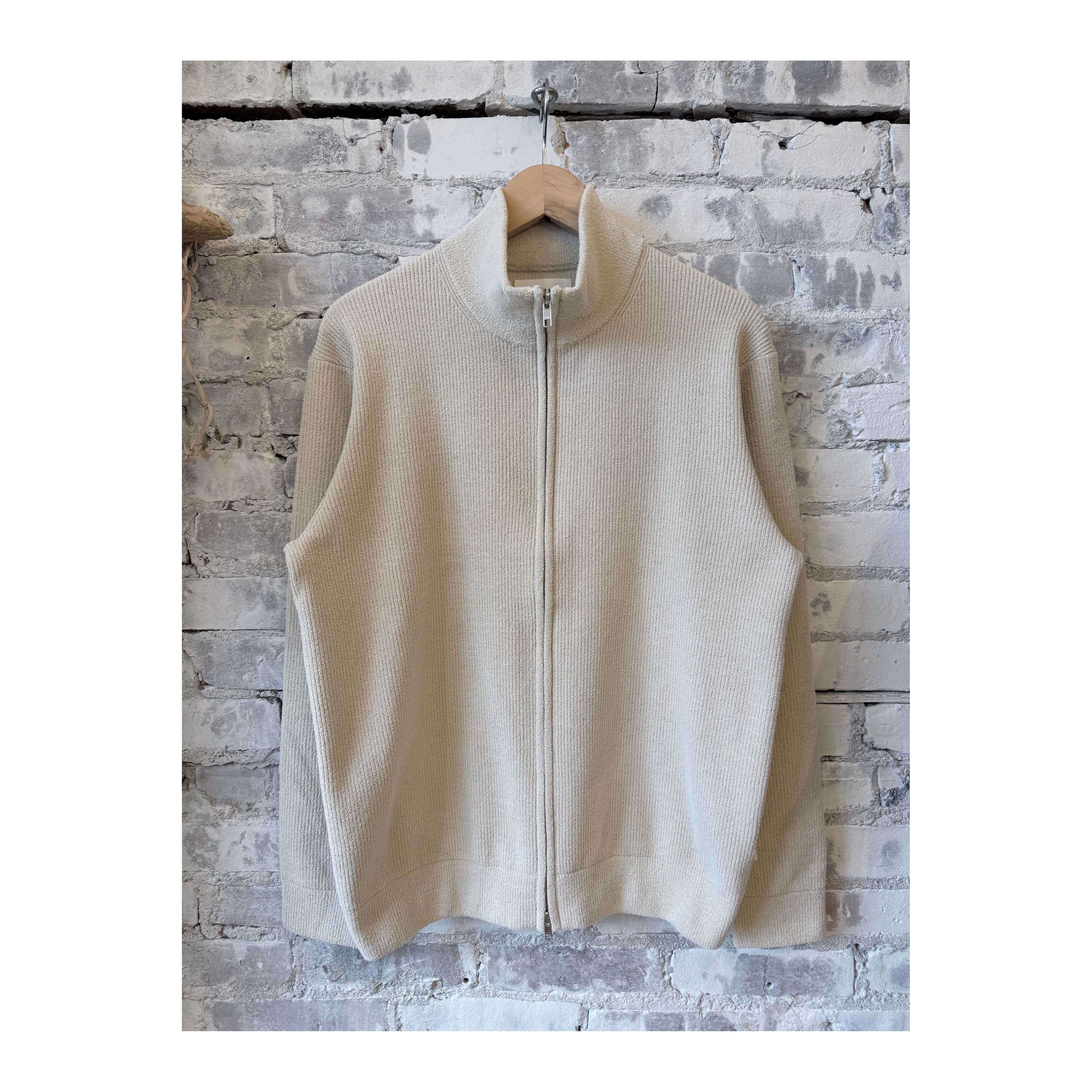 Danny Full Zip Sweater - Ecru – DUNE + SALT