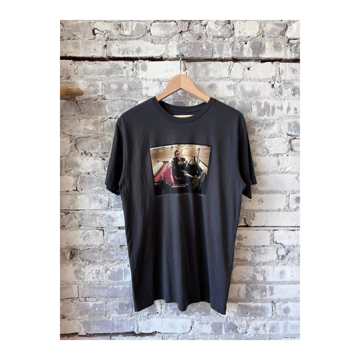 "Bruce Car" SS Tee - Faded Black | DUNE + SALT